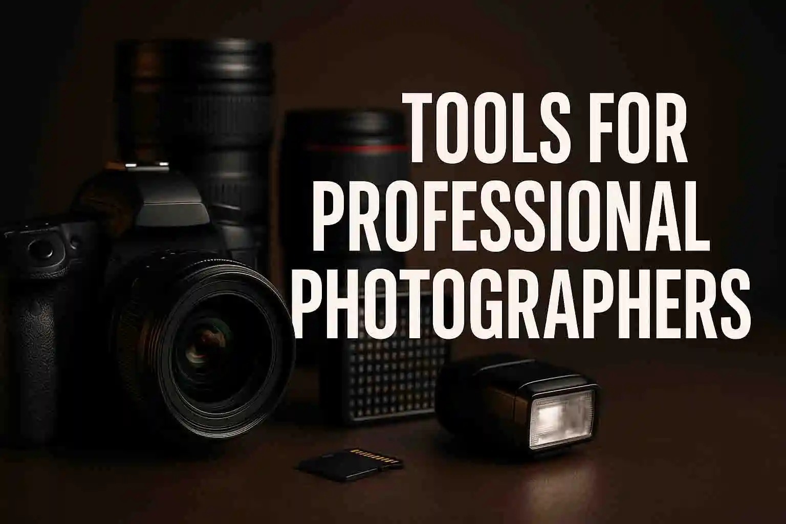 10 Tools For Professional Photographers Need